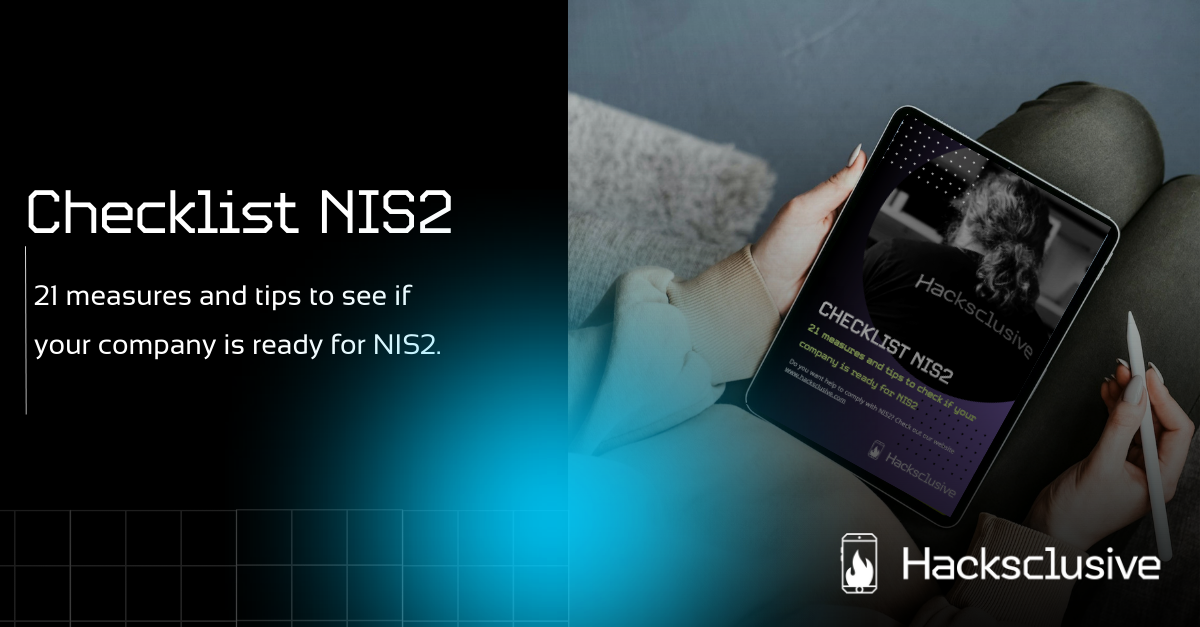 NIS2 Checklist - 21 measures and tips for NIS2 | Hacksclusive